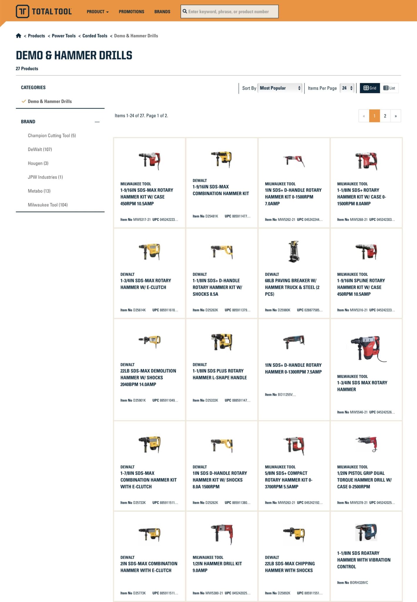Total Tool Supply | Leading Industrial Tool Supplier